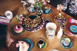 The Serai tea party: dreaming of India