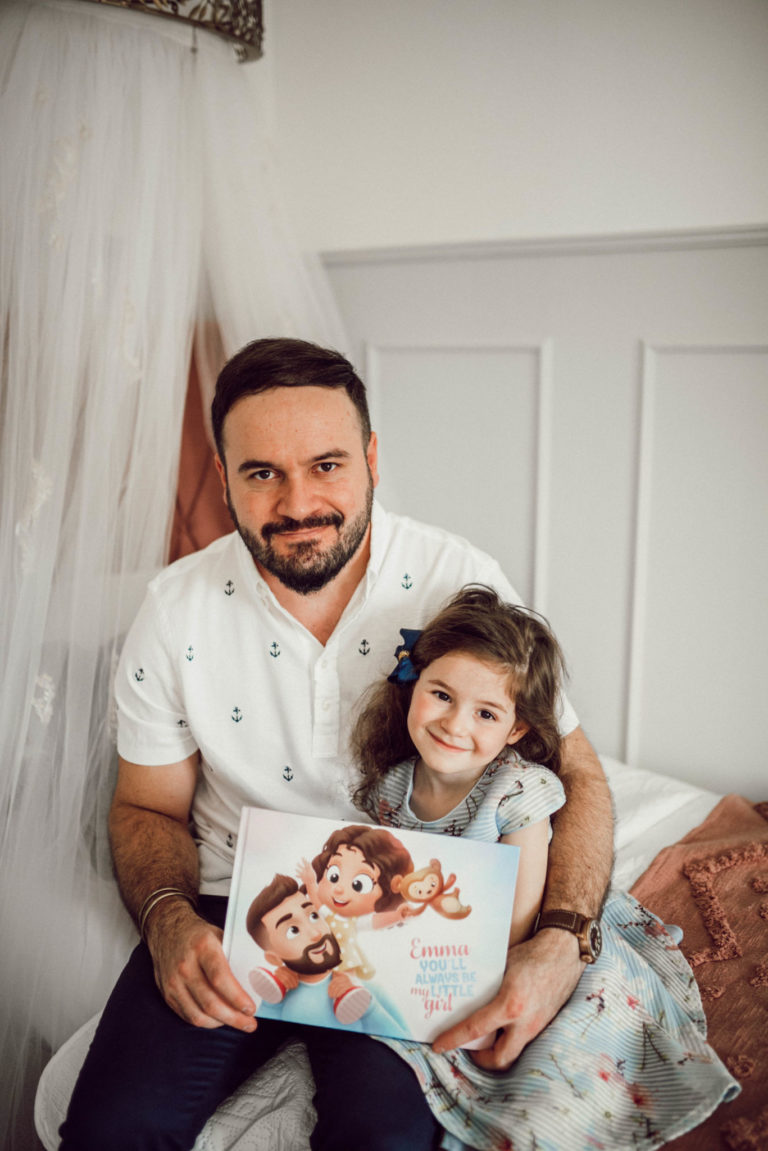 Emma, You’ll always be my little girl – personalised book for Father’s ...